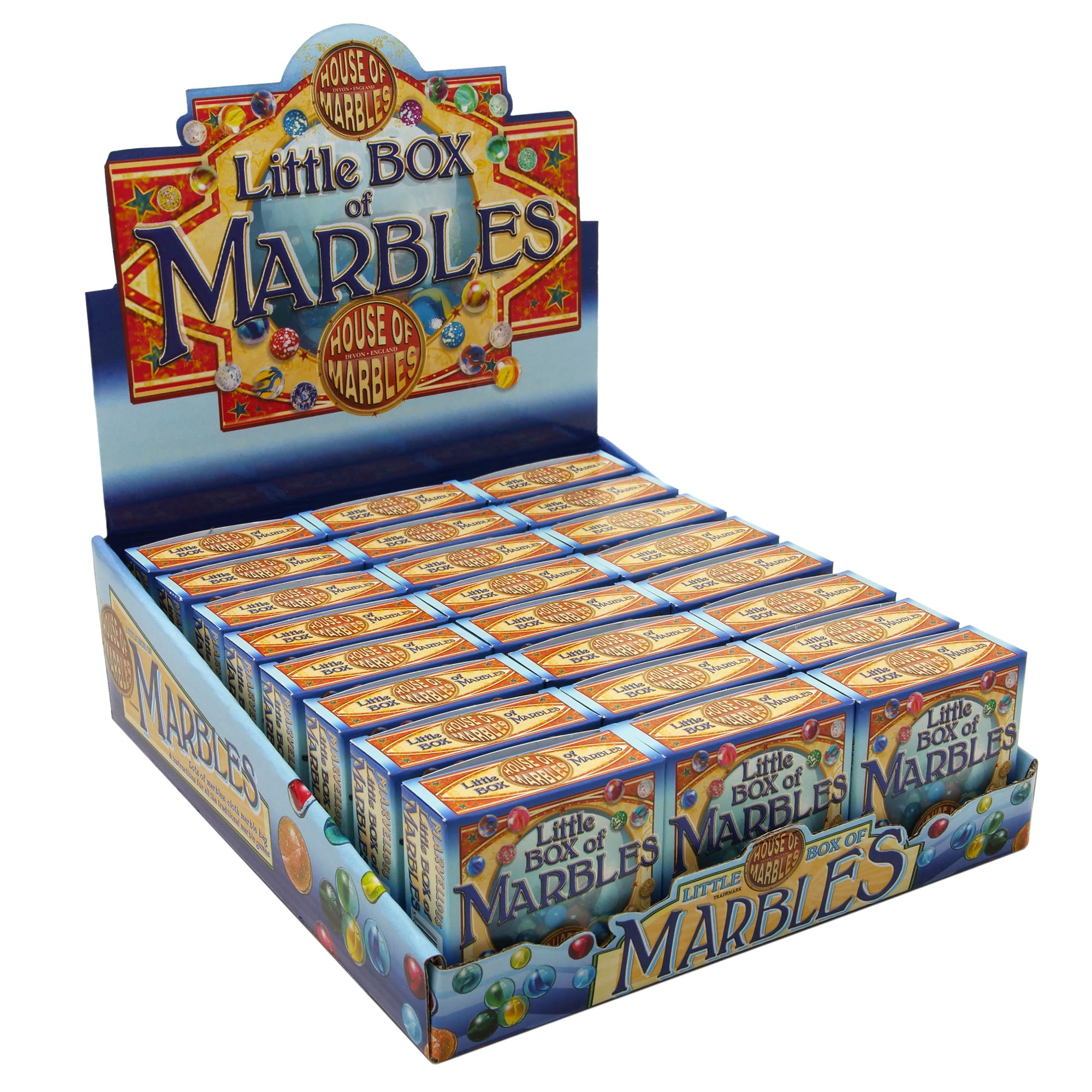 Little Box of Marbles Counter Display - House of Marbles Australia