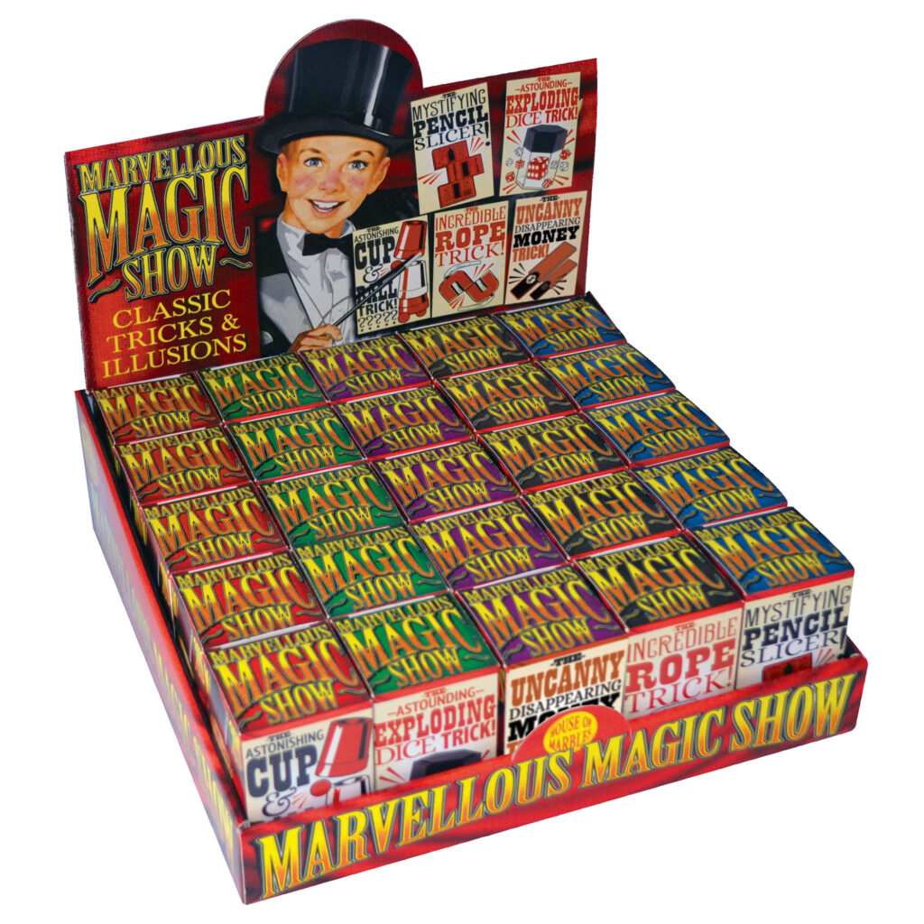 Magic Tricks Counter Display – House of Marbles Australia
