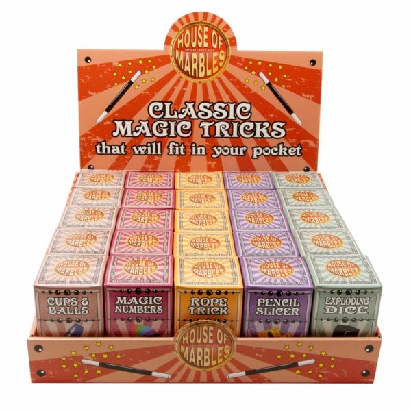 Magic Tricks Counter Display – House of Marbles Australia