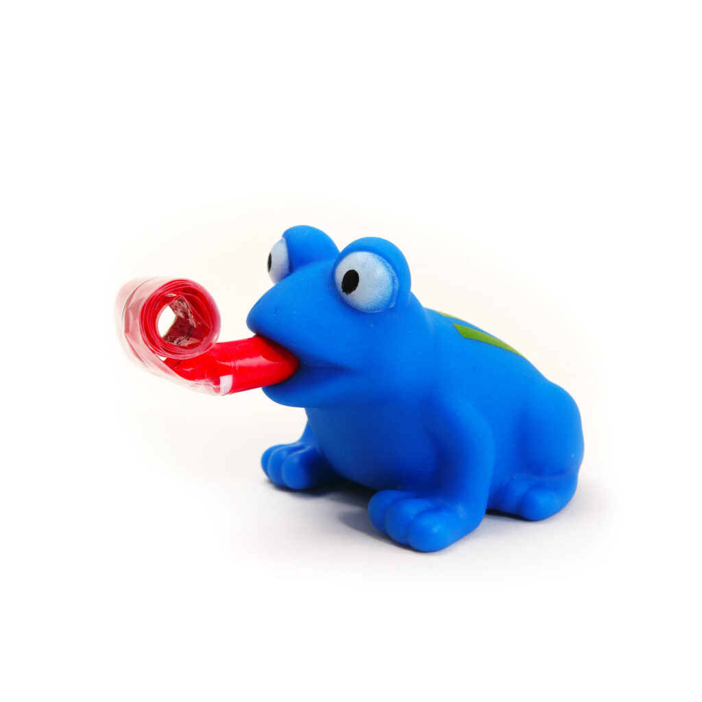 Long Tongue Frogs Counter Display – House of Marbles Australia