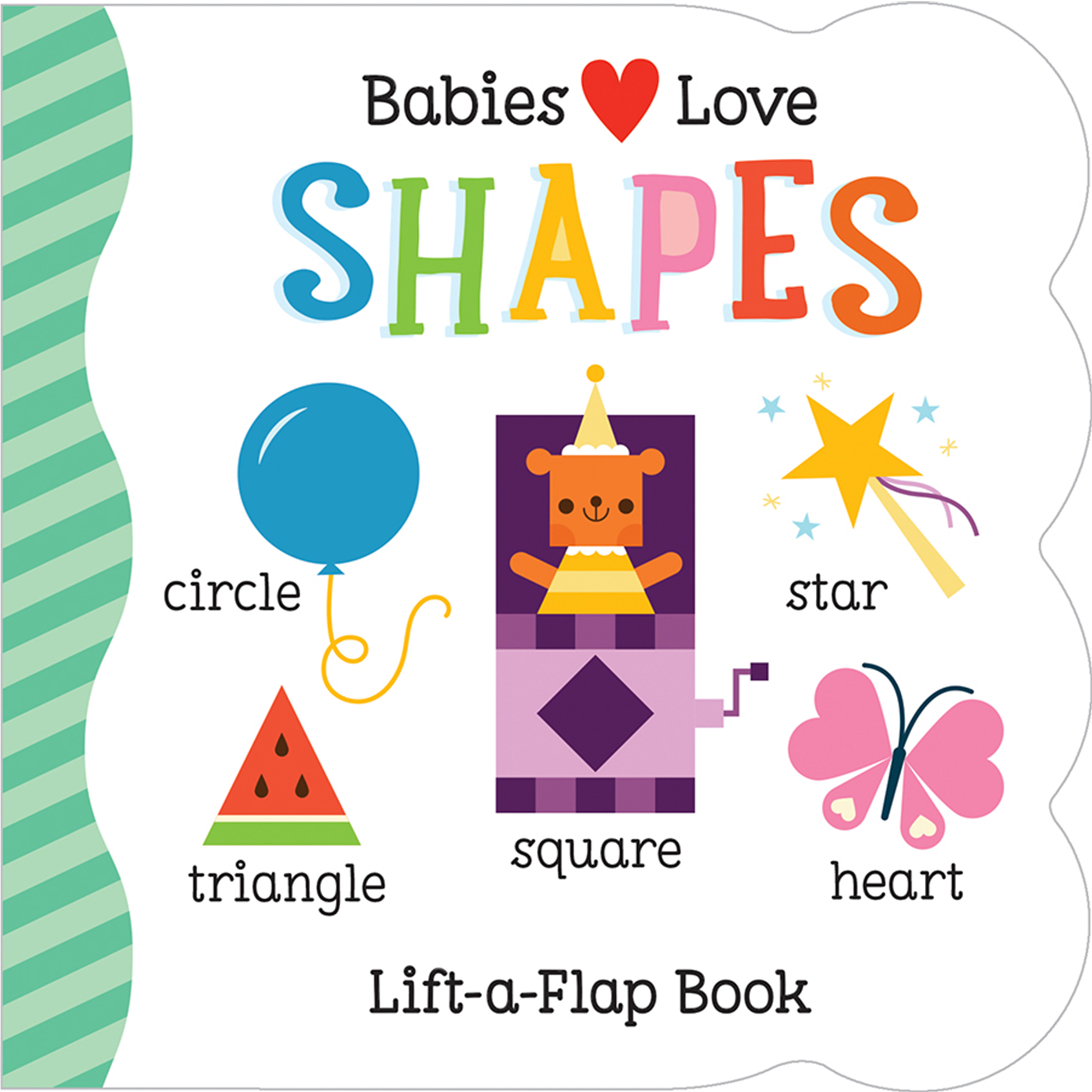 Babies Love Shapes Lift-a-Flap Book – House of Marbles Australia