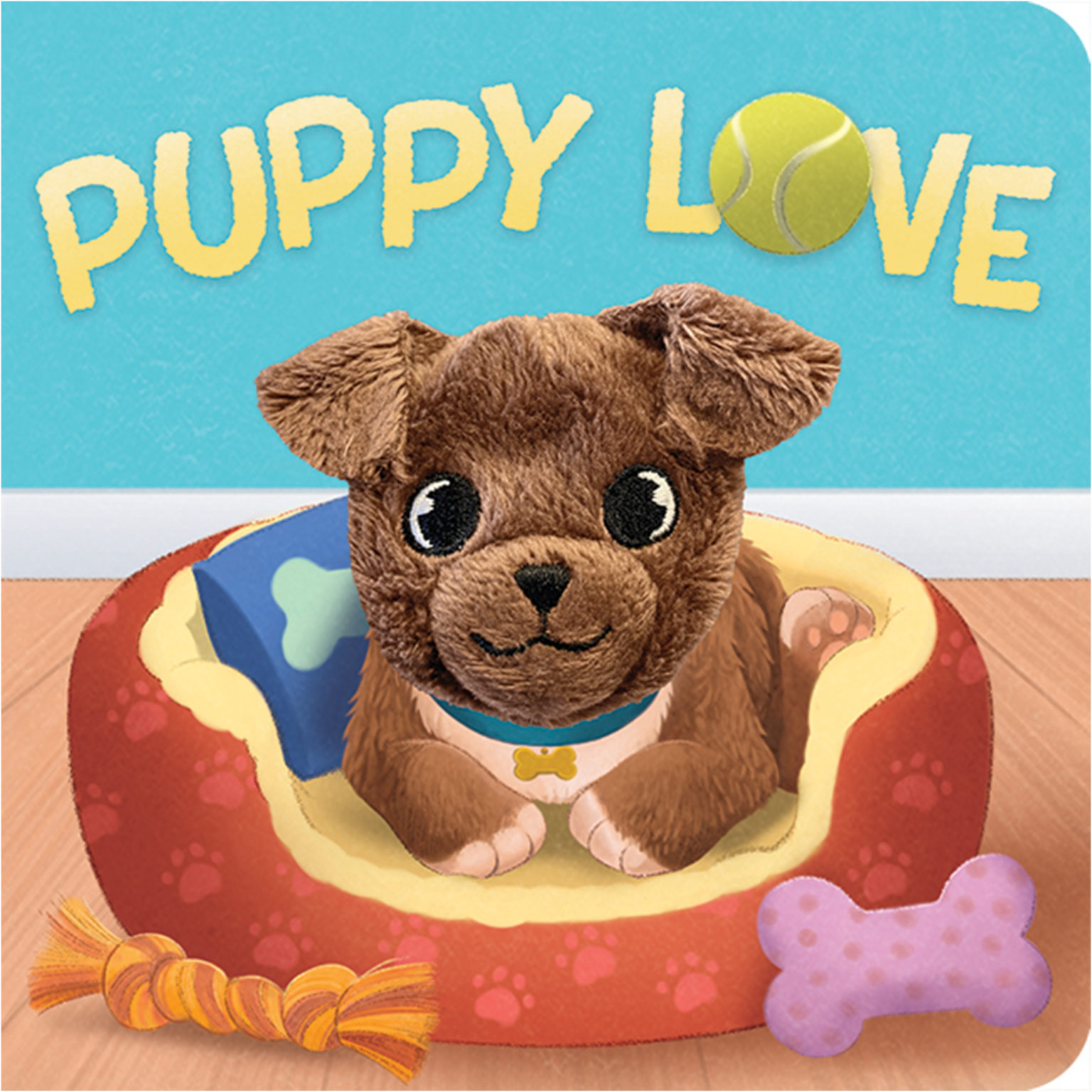 Puppy Love Chunky Finger Puppet Book – House of Marbles Australia