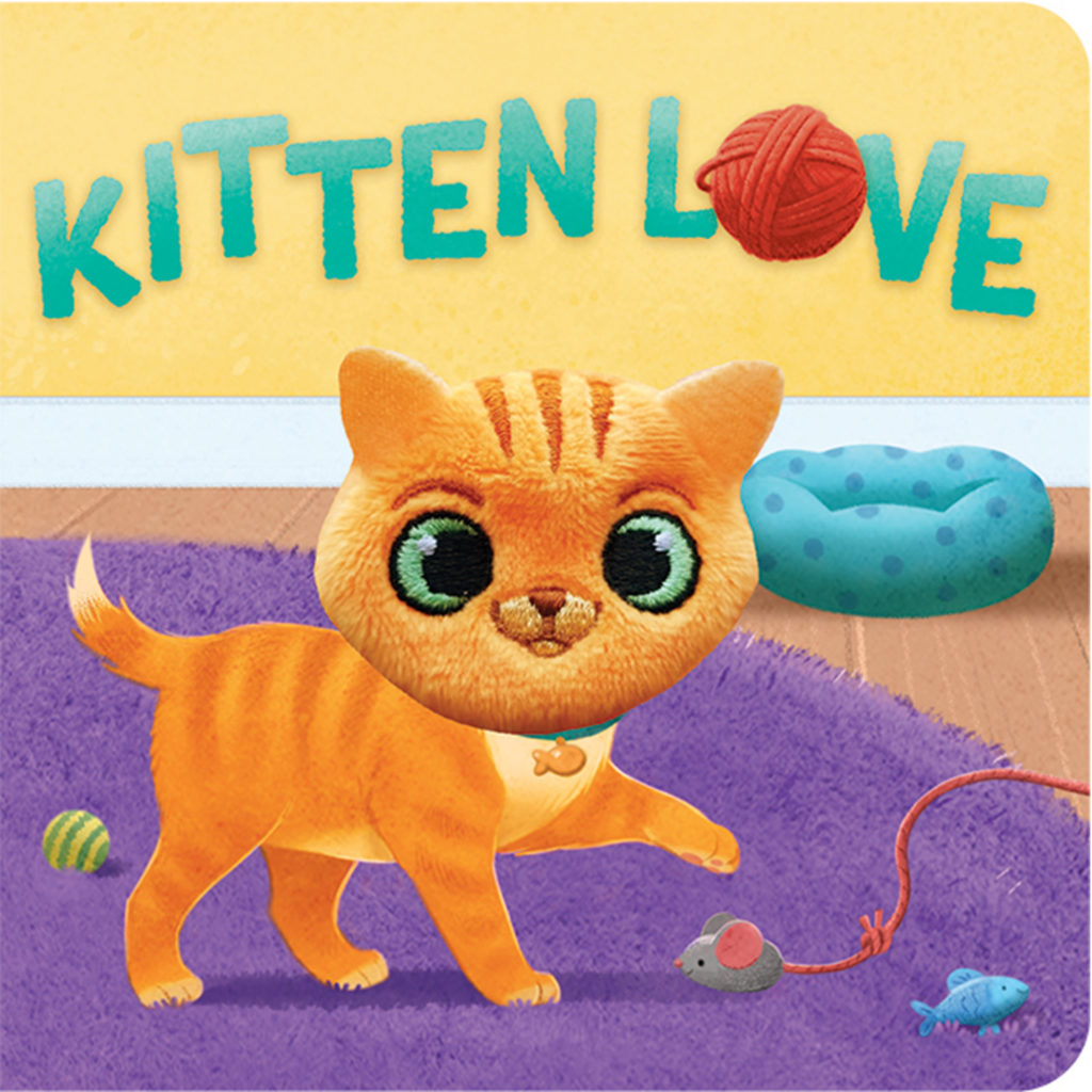 Kitten Love Chunky Finger Puppet Book – House of Marbles Australia
