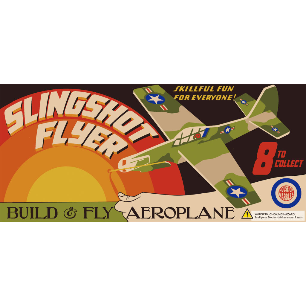 Slingshot Flyer Kit Counter Display – House of Marbles Australia