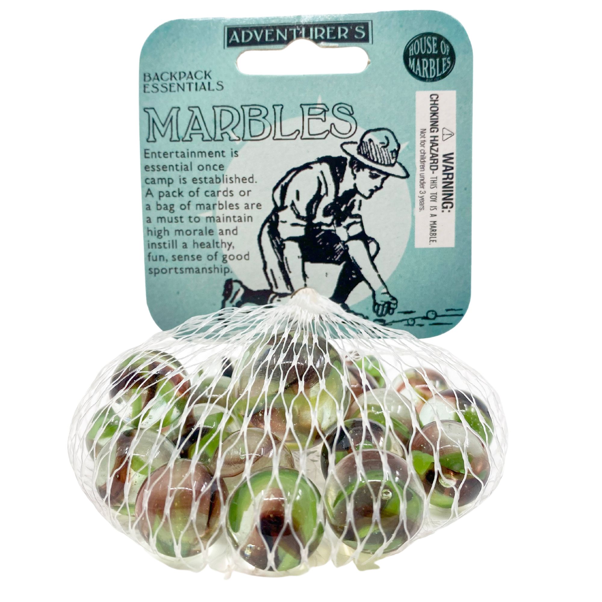 Adventurer’s Net Bag of Marbles – House of Marbles Australia