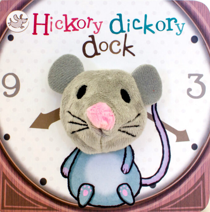 Hickory Dickory Dock Finger Puppet Book – House of Marbles Australia