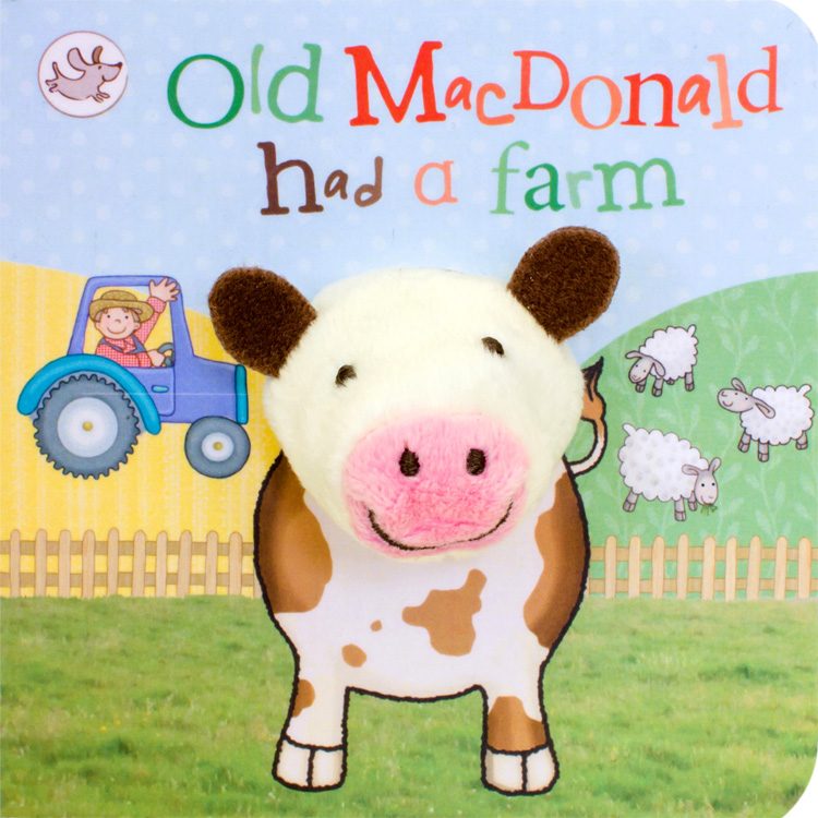 Old Macdonald Had a Farm Finger Puppet Book – House of Marbles Australia