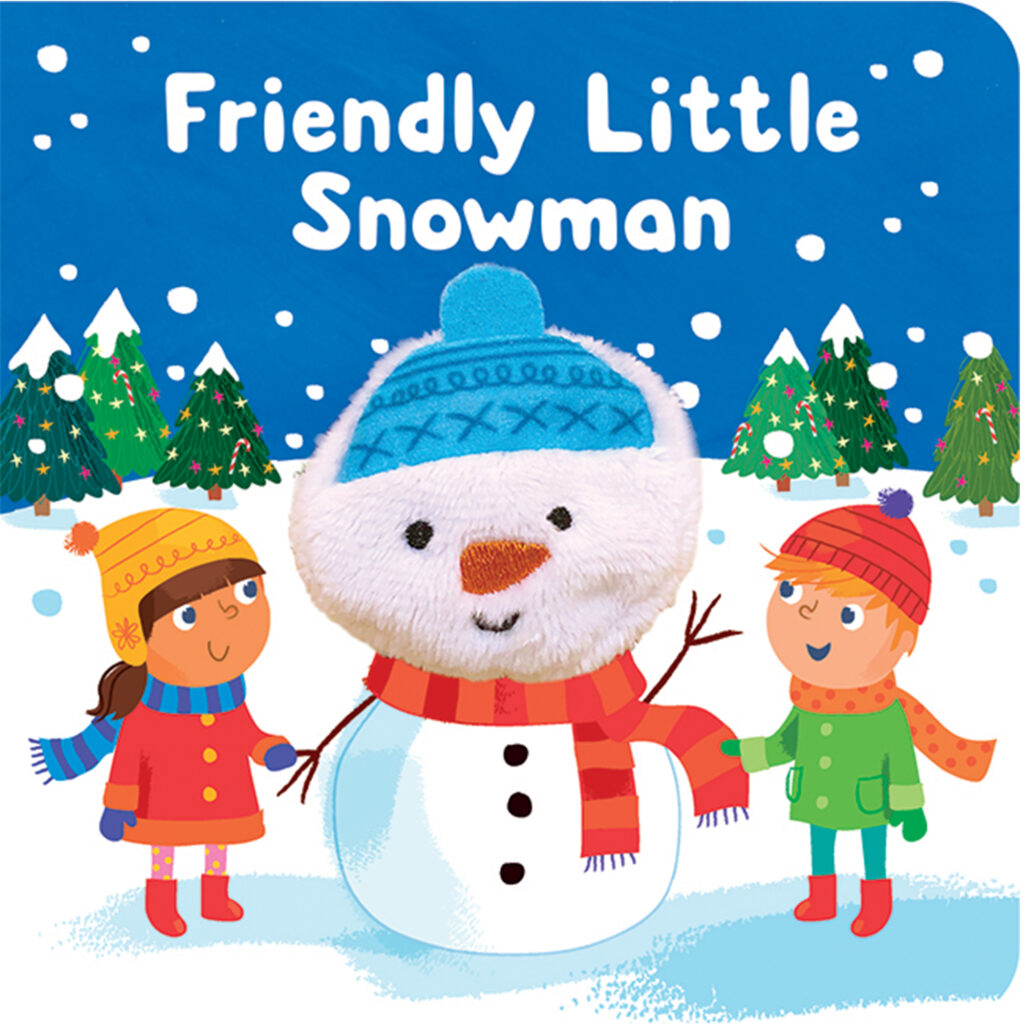 Friendly Little Snowman Finger Puppet Book – House of Marbles Australia