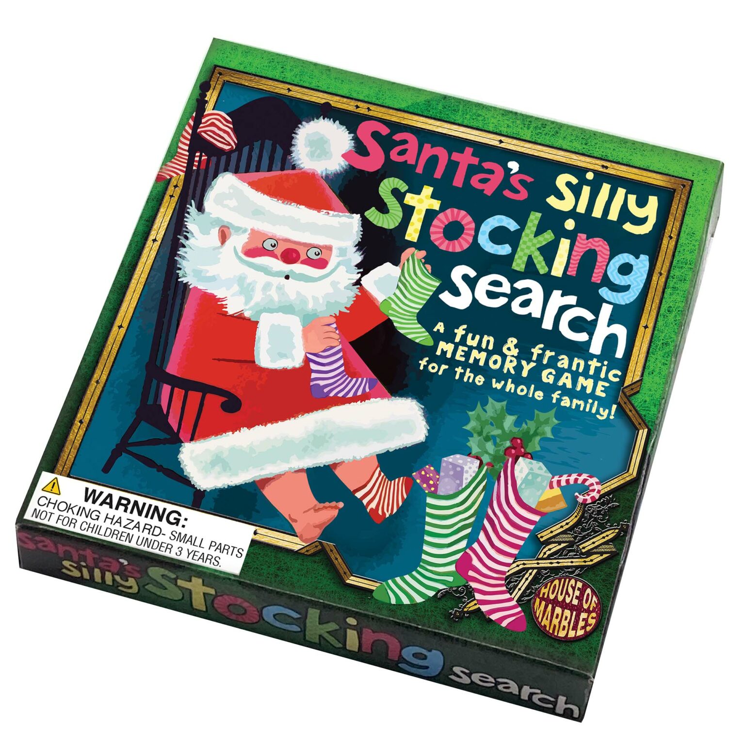 Santa’s Silly Stocking Search Game – House of Marbles Australia