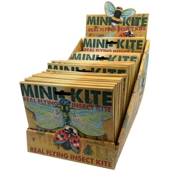 Mini Flying Insect Kites Counter Display – House of Marbles Australia