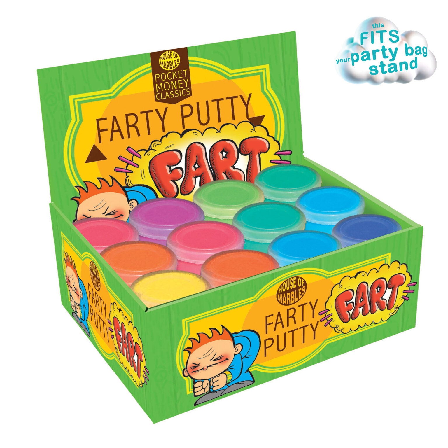 Farty Putty Counter Display – House of Marbles Australia