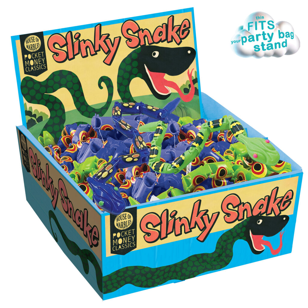 Slinky Snakes Counter Display – House of Marbles Australia