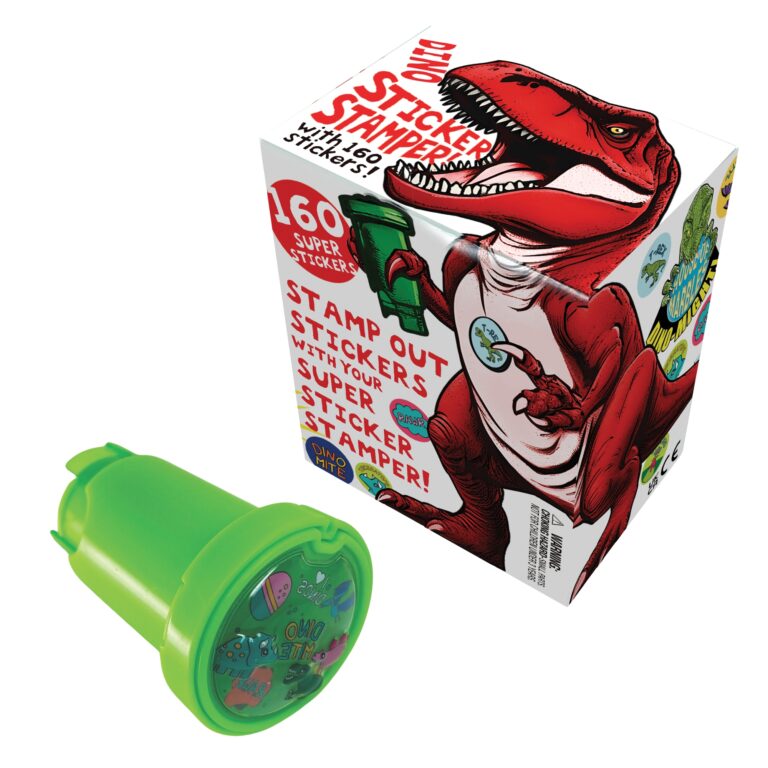 Dino Sticker Stamper Counter Display – House of Marbles Australia