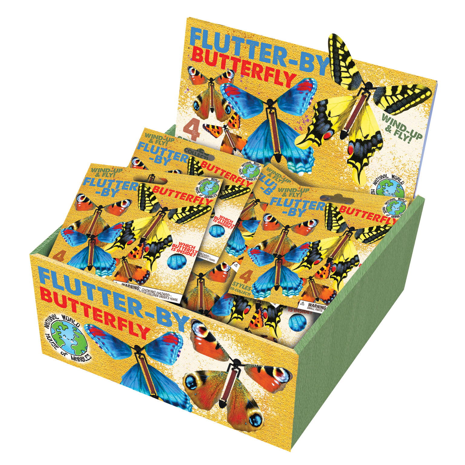 Flutter-by Butterfly Counter Display – House of Marbles Australia