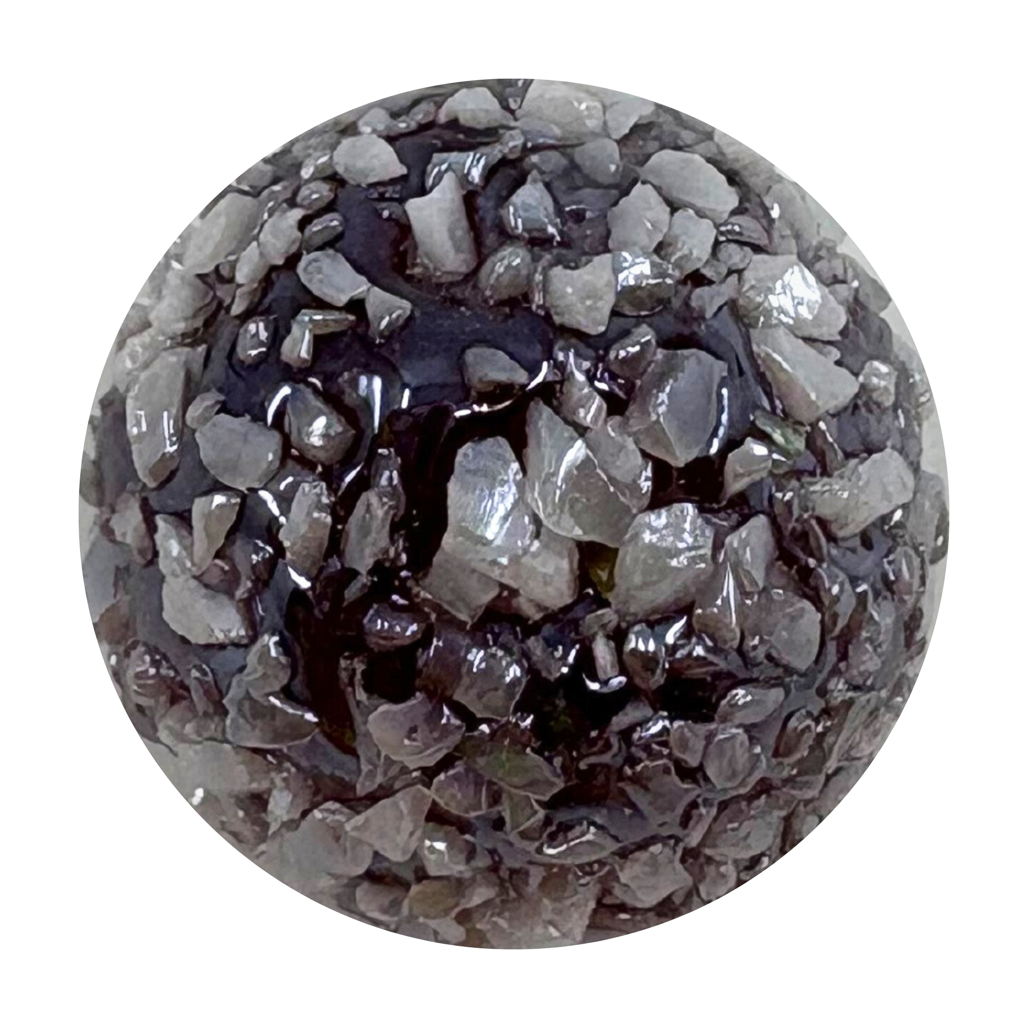22mm Snow Ball Marble – House of Marbles Australia